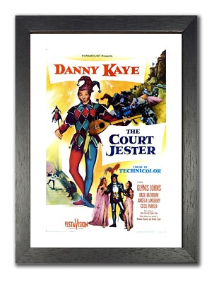 The Court Jester #126 Musical Film Advert Poster Danny Kaye Cinema Star ...