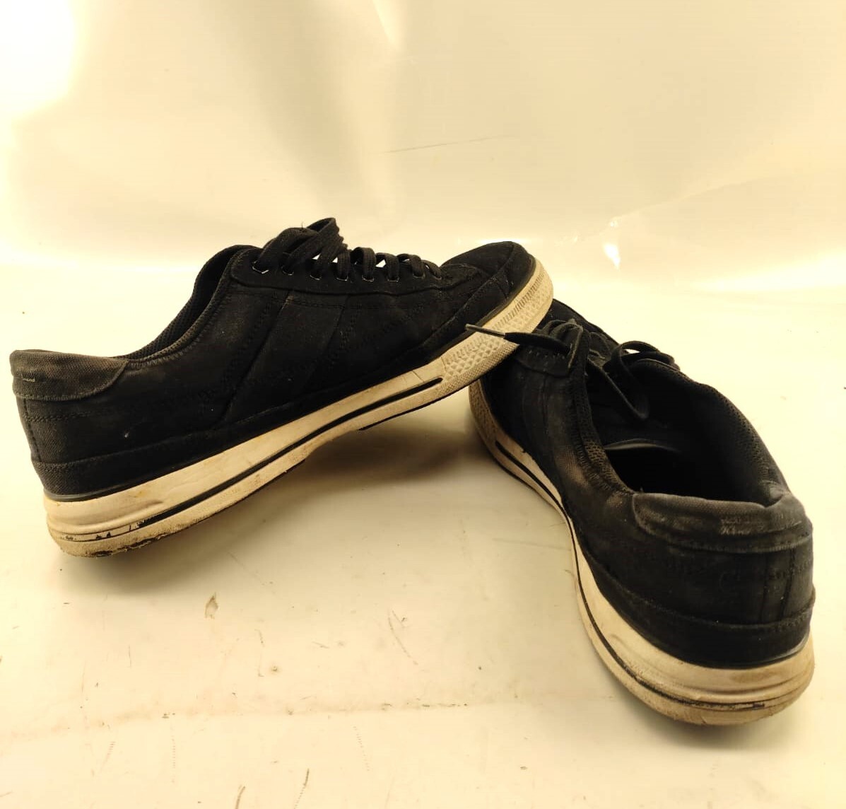 SKECHERS Men's Arcade Memory Foam Sneakers- Black & w… - Gem