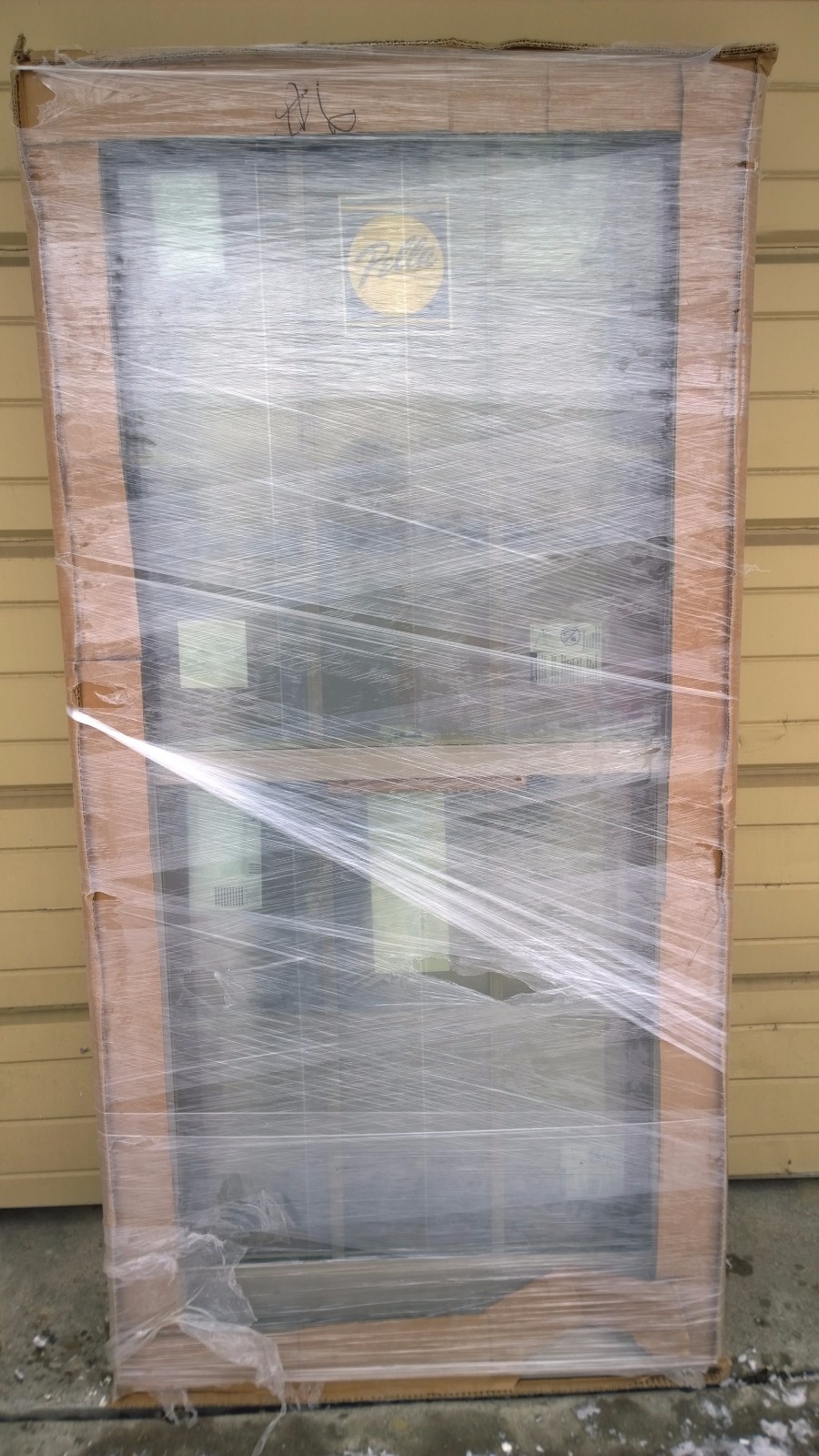 NEW: PELLA Premium Home Wood DOUBLE-HUNG w/ Aluminum Cladding & Grids ...