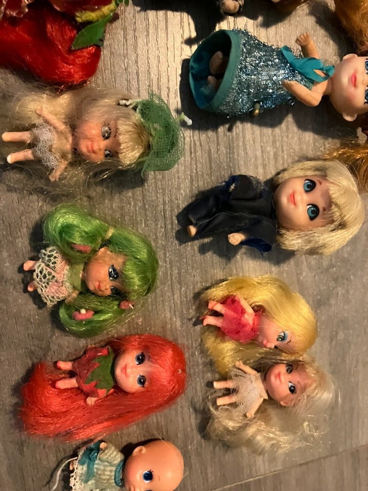 Lot Of Vintage Mattel Liddle Kiddle Dolls | eBay