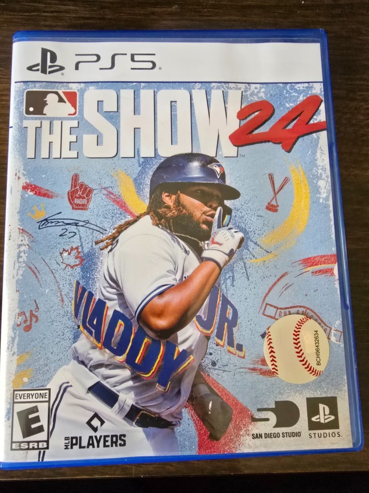 MLB 24 THE SHOW BASEBALL PS5 PLAYSTATION 5 (SONY) + UNUSED ACCESS CODE ...