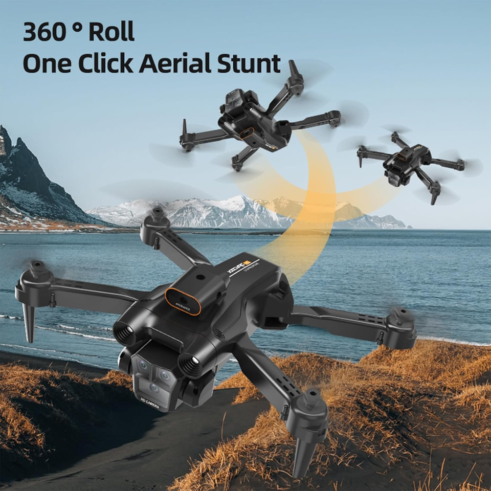 C12 Foldable Drone with 1080P Camera, HD Dual Camera Remote Control ...