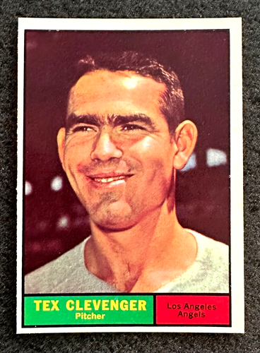 1961 Topps Baseball #291 Tex Clevenger NM+ | eBay