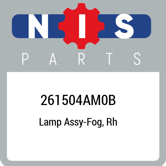 261504AM0B Genuine Nissan Lamp Fog RH 26150-4am0b for sale online | eBay