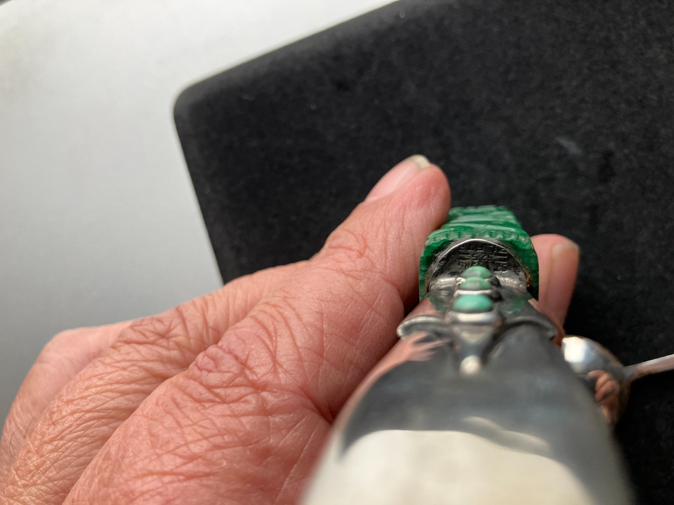 Vintage Sterling Silver Letter Opener & Spoon, Aztec | eBay