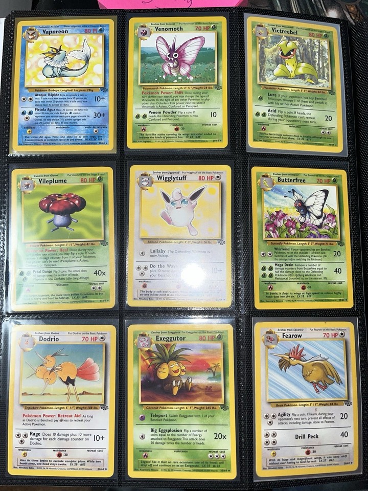Pokémon Jungle Complete MASTER Set 64/64 LP-NM | eBay