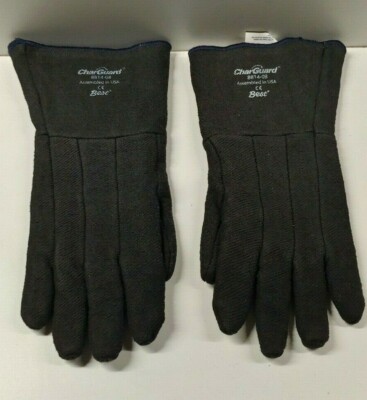 NEW OLD STOCK! BEST CHARGUARD 14" HEAT RESISTANT GLOVES ONE PAIR 8814 ...