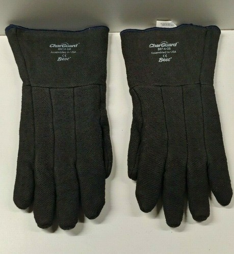 NEW OLD STOCK! BEST CHARGUARD 14" HEAT RESISTANT GLOVES ONE PAIR 8814 ...
