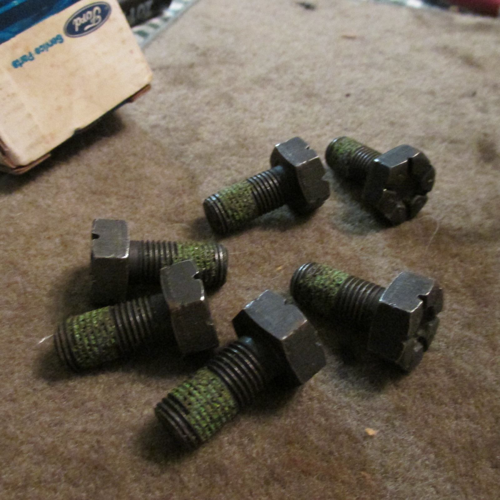 NOS 1976 - 1980 FORD PINTO MUSTANG II REAR DIFFERENTIAL BOLTS LOT OF ...