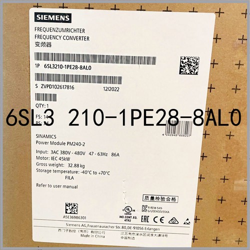 SIEMENS 1PCS NEW SEALED 6SL3210-1PE28-8AL0 6SL3 210-1PE28-8AL0 Power ...