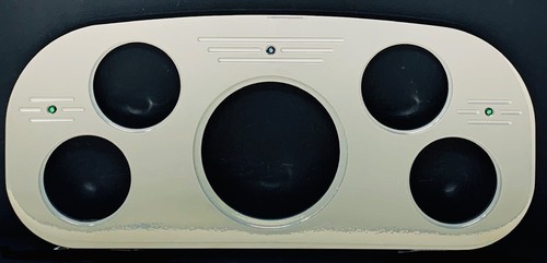 1935 1936 Ford Truck 5 Hole Dash Panel Insert Billet Aluminum Silver | eBay