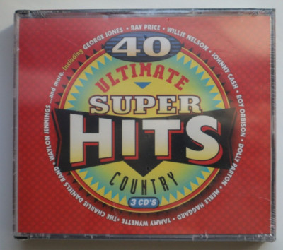 40 Ultimate Country Super Hits various artists 3 cds new sealed | eBay