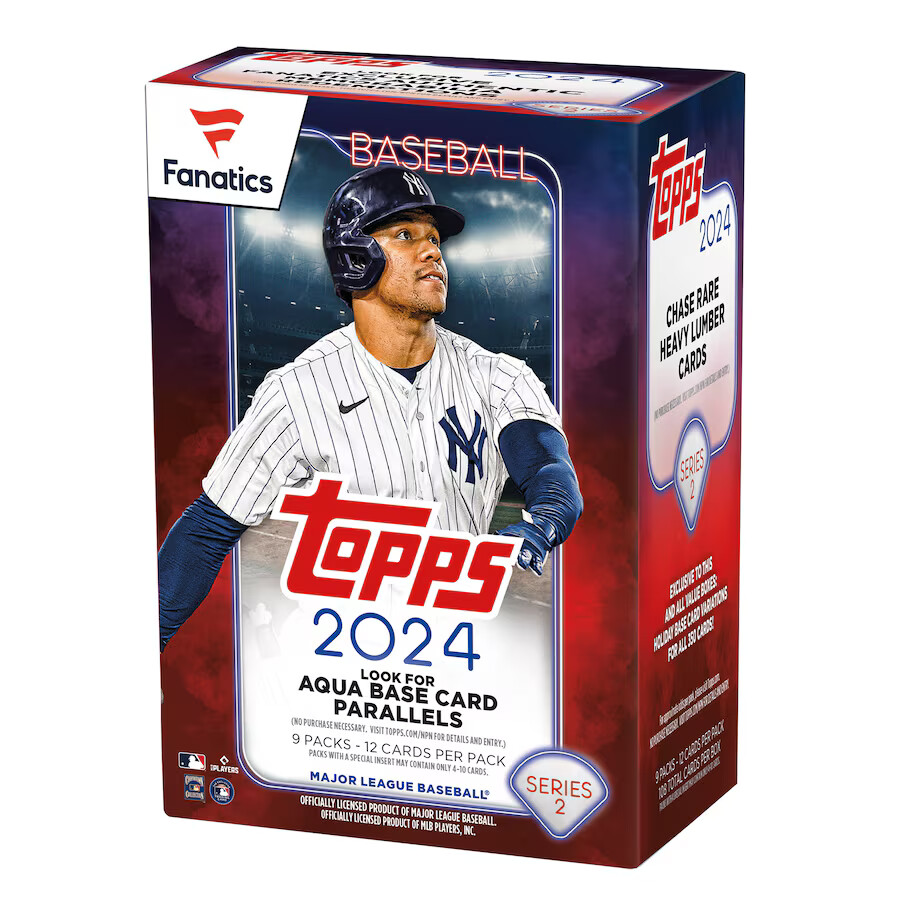 2024 TOPPS SERIES 2 FANATICS AQUA/BLUE/RAINBOW FOIL/INSERTS U PICK 30% ...