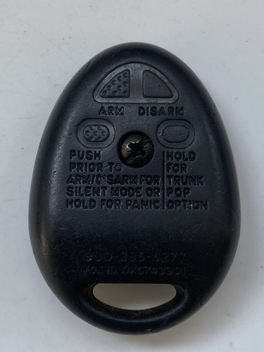 KARR OXC743301 REMOTE KEYLESS REMOTE TRANSMITTER KEY FOB OXC743301 KARR ...