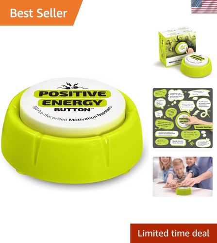 Positive Energy Sound Button | Fully Loaded | 101 Pre-Recorded ...