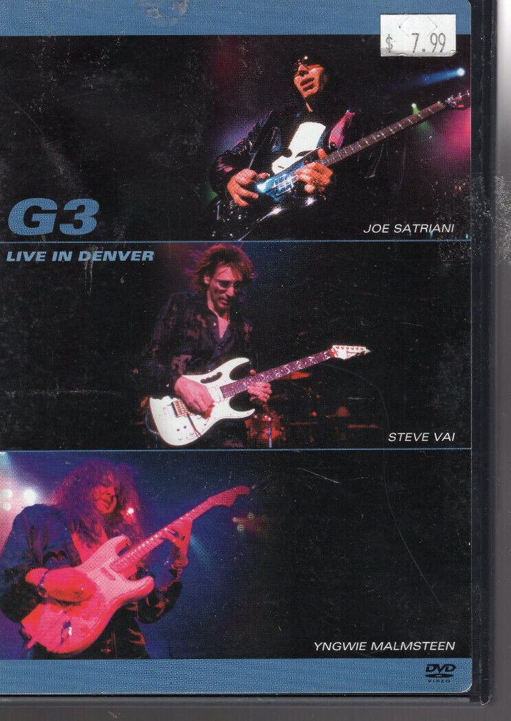 G3 - Live in Denver - DVD | eBay