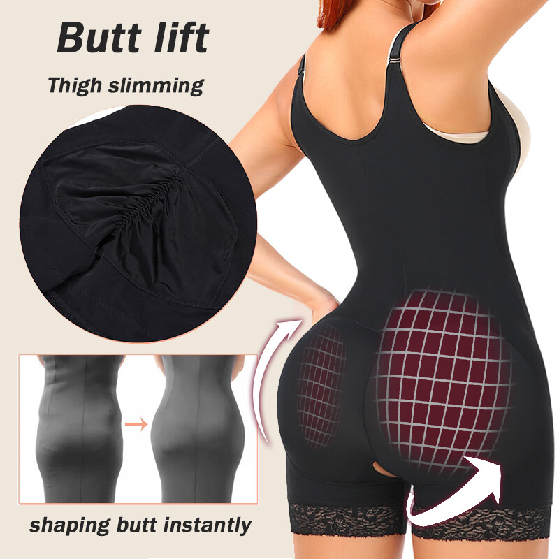 Fajas Colombian Girdle Waist Trainer Body Shaper Butt Lifter ...