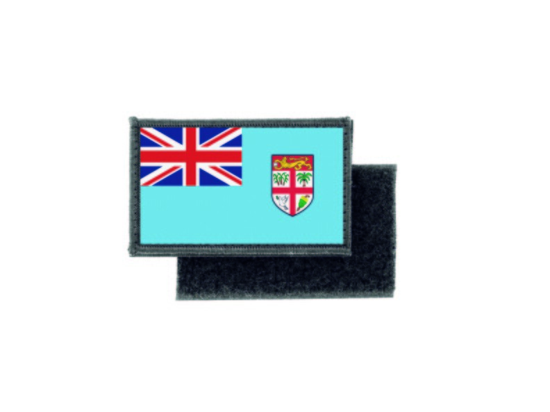 Flag patch printed badge country fiji | eBay