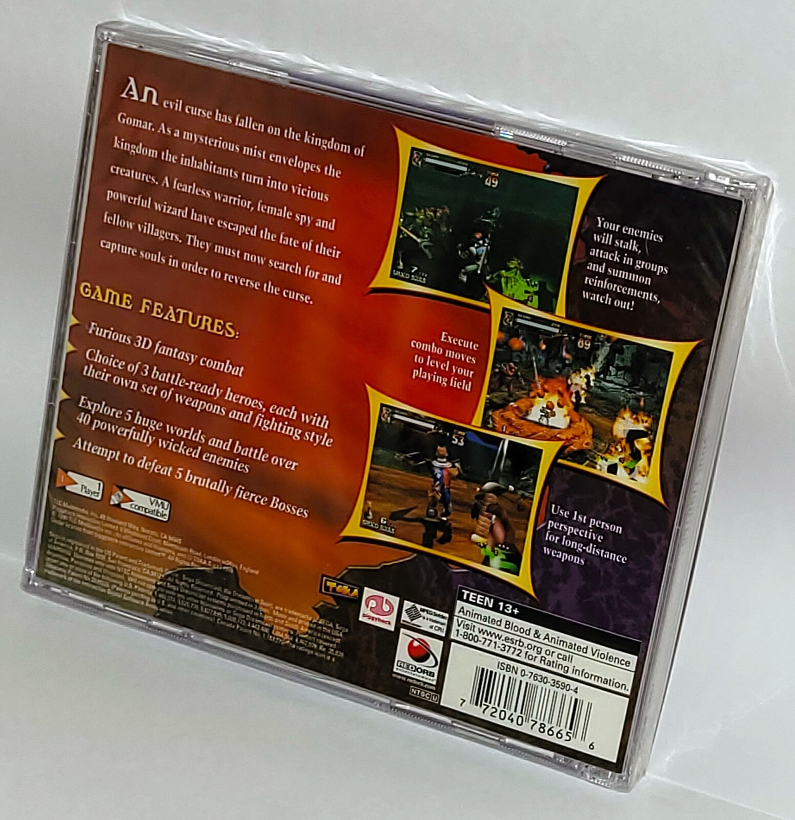 Soul Fighter (Sega Dreamcast, 1999) - BRAND NEW, FACTORY SEALED! HTF ...