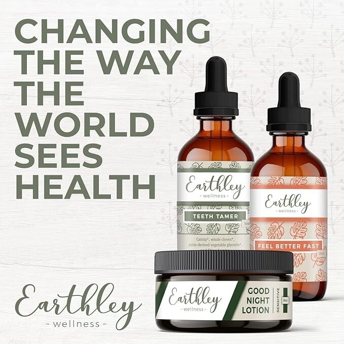 Earthley Wellness Good Night Magnesium Lotion 8oz – Promote Restful ...