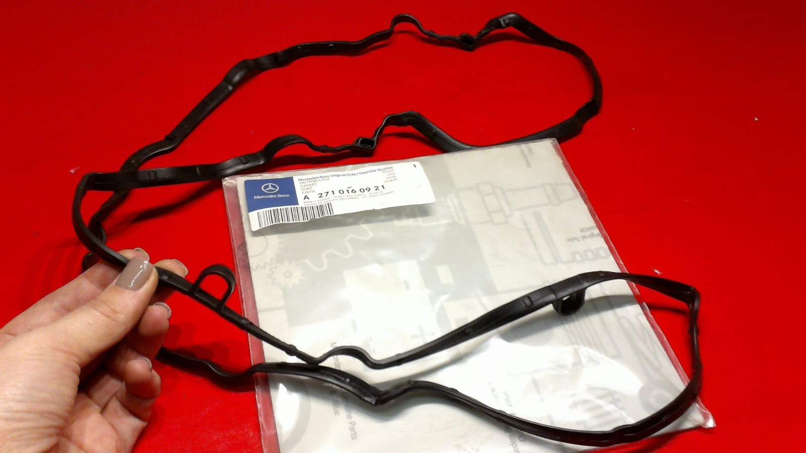 Mercedes-Benz 03-05 C230 Valve Cover Gasket Germany GENUINE 2710160921 ...