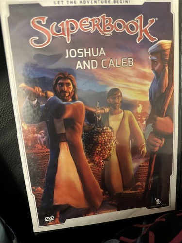 Superbook: Joshua & Caleb DVD CBN Christian Cartoon | eBay