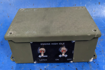 Engine Idle Switch Relay Control Box 5999-01-201-7877 Military Surplus ...