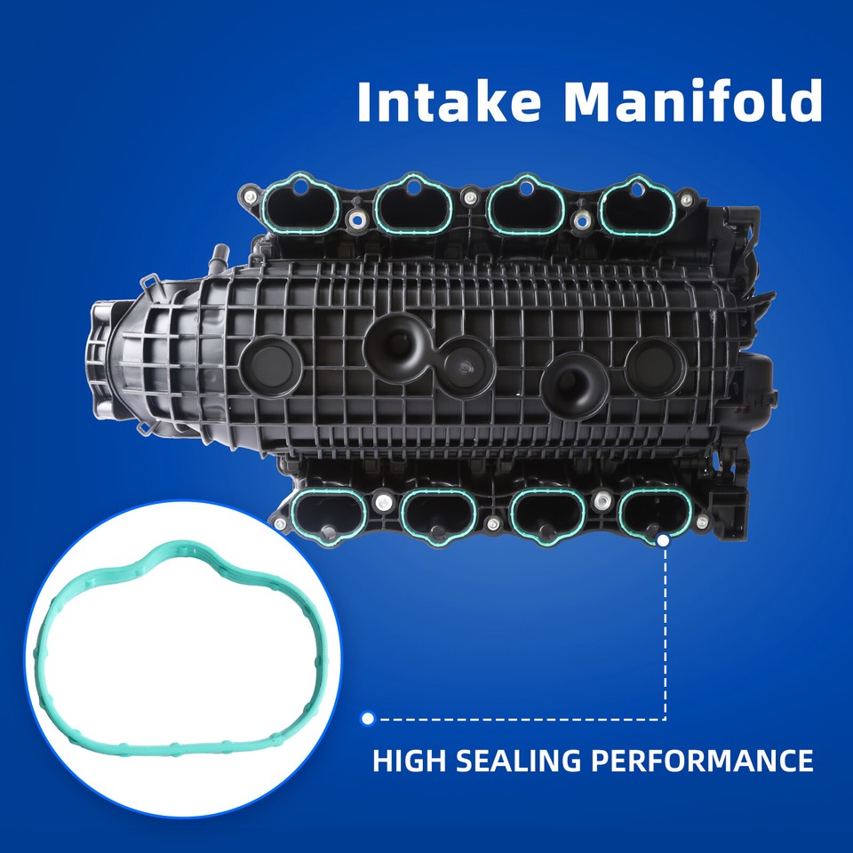 MITZONE Upgrade Intake Manifold with 2011-2023 Ford Mustang 5.0L V8 ...