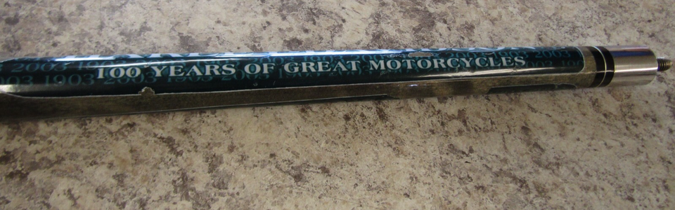 2003 Harley Davidson Stroker Pool Cue Stick 100 Year Anniversary 20oz ...