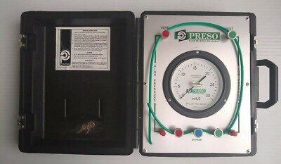 PRESO FLOW METERING EQUIPMENT 66301-1 HIGH LOW DIFFERENTIAL PRESSURE ...