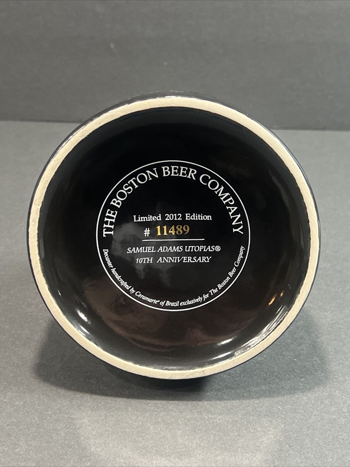 Sam Adams Utopias Beer Bottle 10th Anniversary Cheers To 10 Years Jim ...