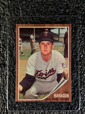 1962 Topps Baseball #164 Hal Naragon EX | eBay