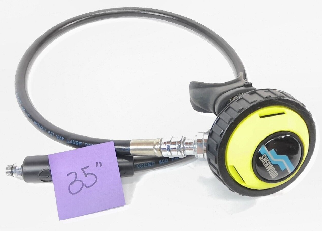 Sherwood Shadow Octopus Octo 2nd Second Stage Scuba Diving Regulator 35 ...