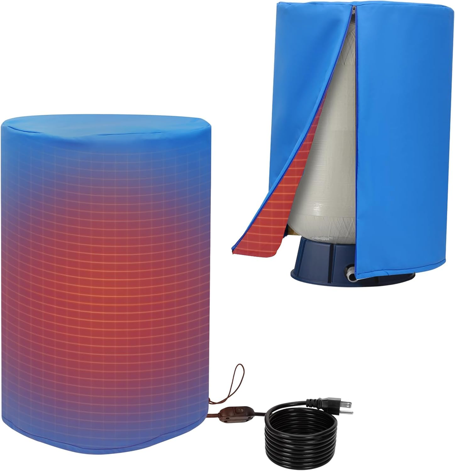 Heated Well Pressure Tank Cover Insulated Pump Cover Freeze Protection ...