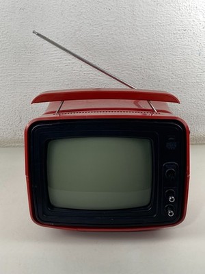 Vintage Retro CRT Toshiba 10SE Space Age Solid State 9” TV Television ...