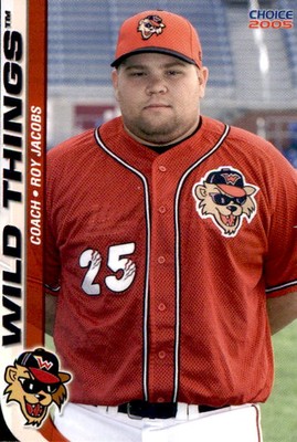 2005 Washington Wild Things Choice #28 Roy Jacobs Louisville Ohio ...