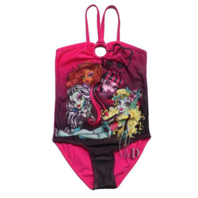 AU STOCK GIRLS 6-14Y MONSTER HIGH SWIMWEAR ONE PCS SWIMSUIT BATHERS ...