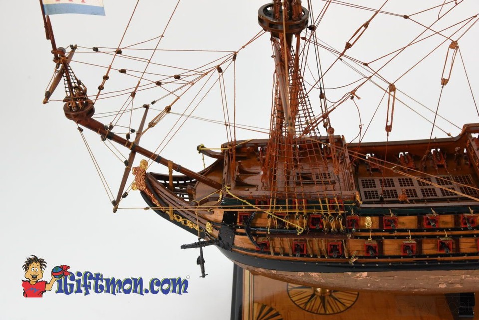FRIESLAND, DUTCH 80 GUN 1663 tall sailing wooden ship built museum ...