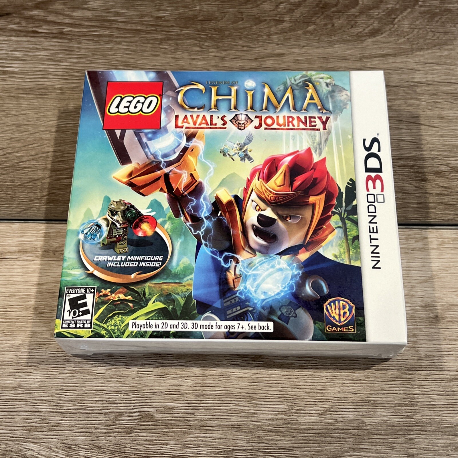 Lego CHIMA Laval's Journey - w/Crawley Minifigure - Nintendo 3DS - NEW ...