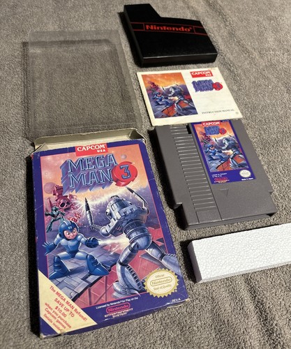 Mega Man 3 - Nintendo Entertainment System - complete in box | eBay