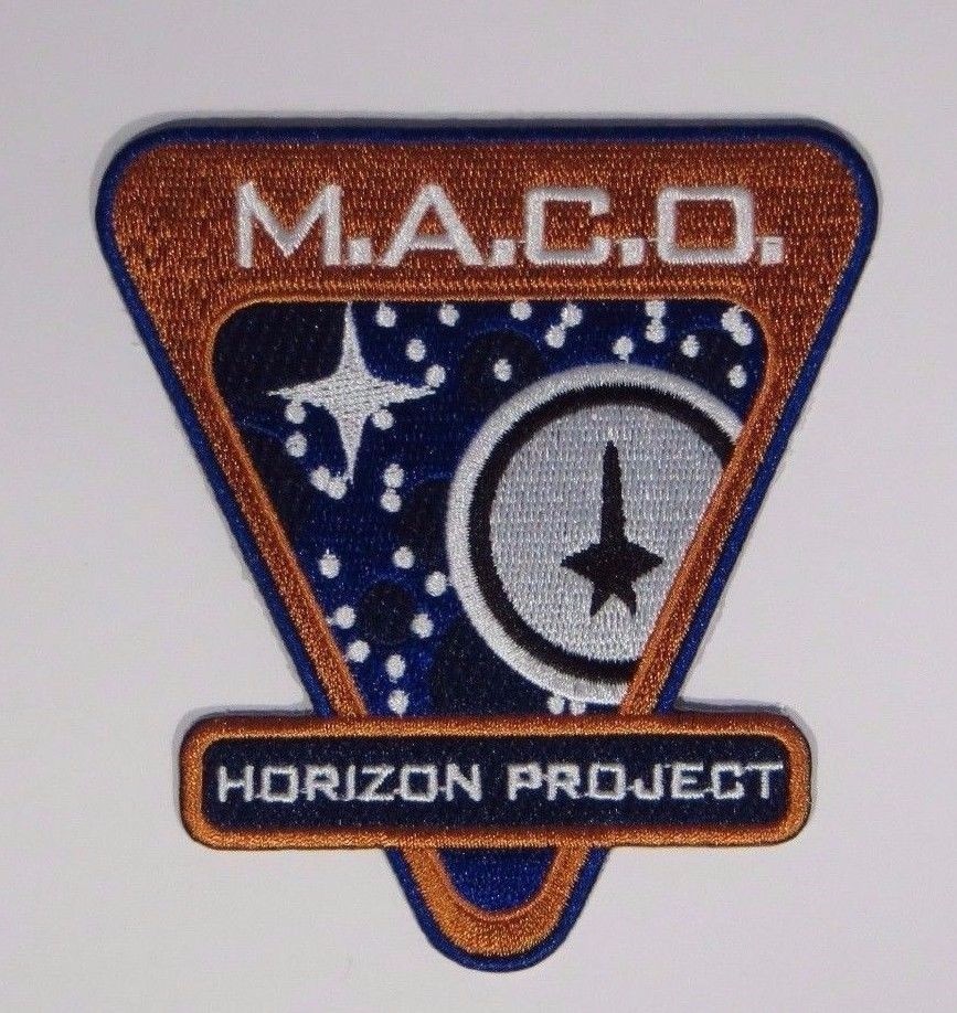 STAR TREK HORIZON PROJECT MACO 4" EMBROIDERED PREMIER PATCH | eBay