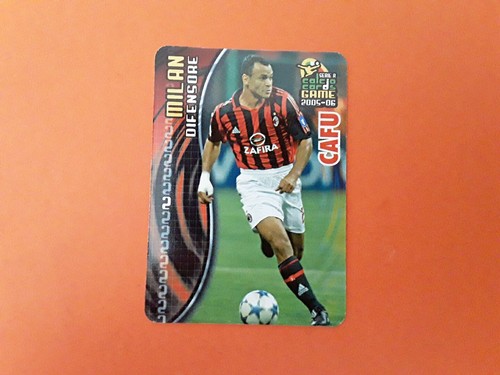 Panini FOOTBALL CARDS 2005 CAFU MILAN AC BRASIL #112 | eBay