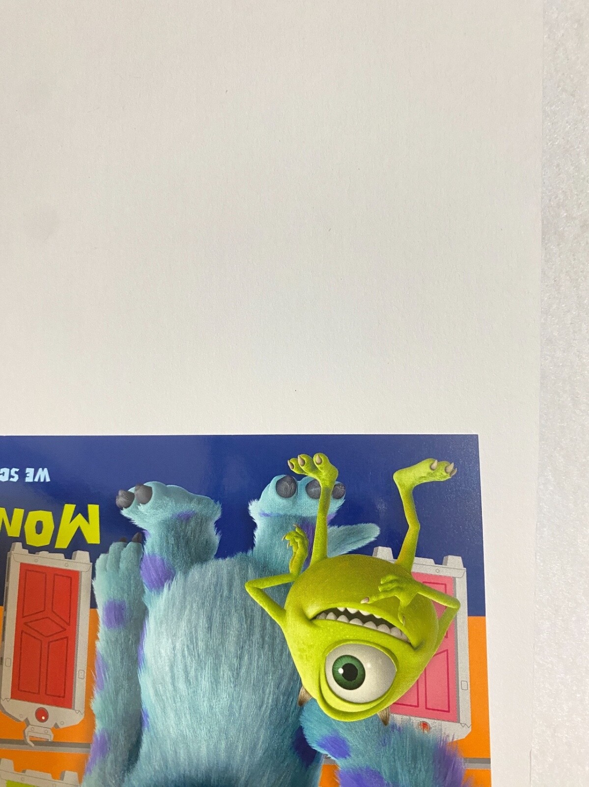 Monsters Inc. Monstropolis Kingdom Hearts Ⅲ Postcard 2019 Square Enix ...