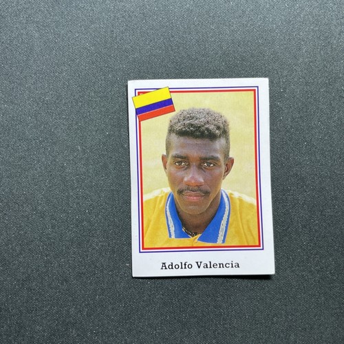 71 - ADOLFO VALENCIA - COLOMBIA WORLD CUP USA 94 1994 EUROFLASH BROCA ...