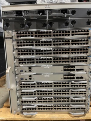 Cisco Catalyst 9400 Series Switch, C9410R (2x C9400-SUP-1, 8x C9400-LC ...