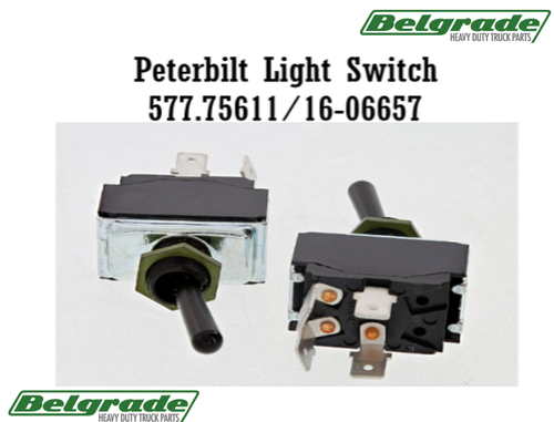 Peterbilt Light Switch 577.75611 / 16-06657 889626258497 | eBay