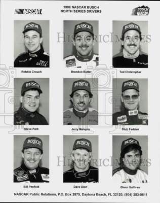 1996 Press Photo NASCAR Busch North Series Drivers - srp38120 | eBay