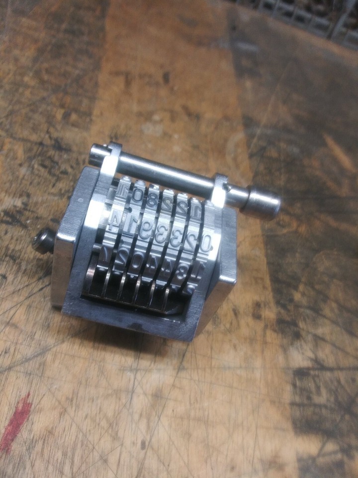 Roberts Offset Numbering Machines 7 Digit MICR model RS65-49 21C | eBay