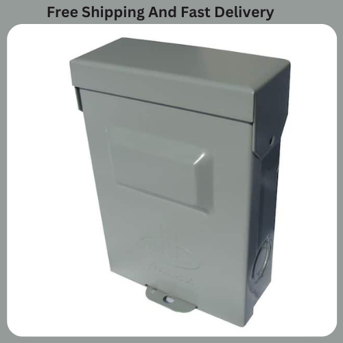 Ac Disconnect Box Electrical 60 Amp 120/240-volt Non-fuse Metallic ...