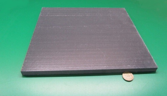 Fiberglass Sheet, Extren .500" (1/2") Thick x 12" x 12" Grey | eBay